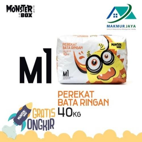 Jual Semen Instan Mortar Perekat Bata Ringan/Lem Hebel Monster Box M1 ...