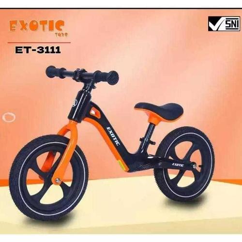 Jual Balance Bike EXOTIC ET 3111 / ET3110 Ban Karet Pushbike Sepeda ...