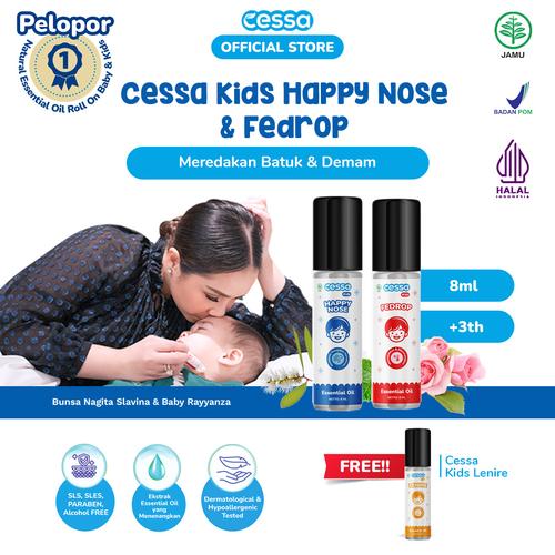 Promo Cessa Paket Kids Happy Nose & Fedrop Meredakan Flu & Batuk Dan ...