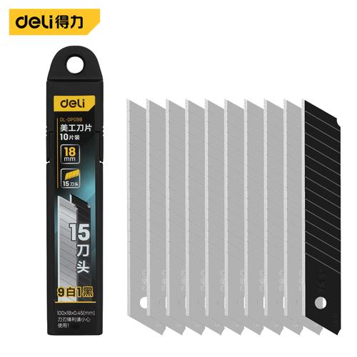 Promo Deli Cutter Blade / Isi Ulang Cutter 18 mm Isi 10 pcs perkakas DL ...