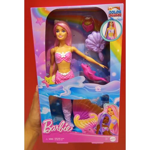 Jual Sale: Barbie Mermaid Pink Color Change Mattel 3+ Original ...