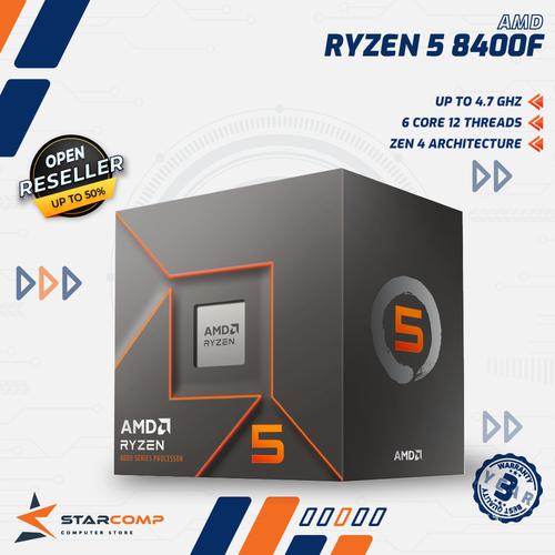 Promo AMD Ryzen 5 8400F Box / Tray Processor AM5 6C 12T 4.2Ghz Up To 4 ...