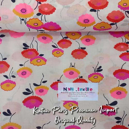 Jual Kain Katun Paris Premium Import Original Quality101 - Jakarta ...