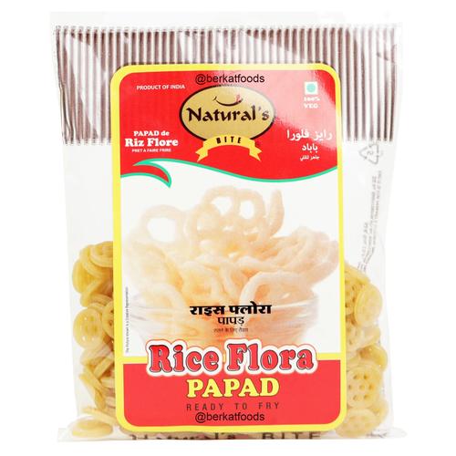 Jual Rice Flora Papad Fryum Natural's Bite / Kerupuk Mentah India ...