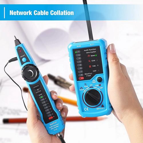 Promo LAN Tester RJ45 RJ11 Wire Tracker Tester Kabel Jaringan LAN ...