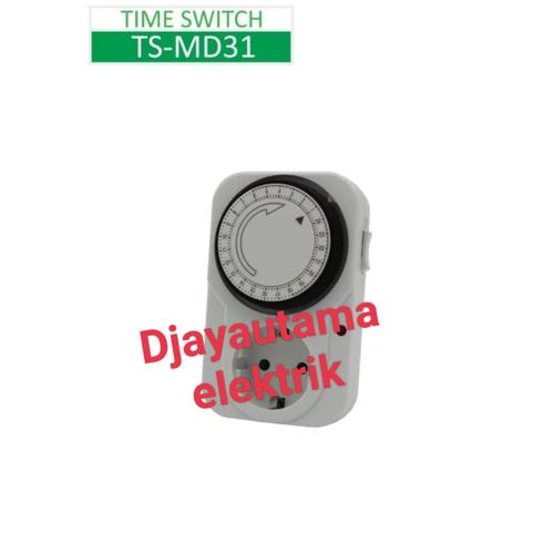Jual Stop Kontak Timer Analog TS-MD31 24 Hours DV - Jakarta Pusat ...