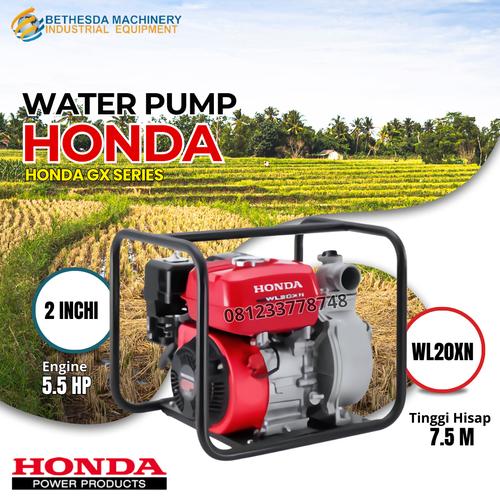 Jual Honda Mesin pompa air 2 inch - pompa air alkon 2 inchi WL 20XN ...
