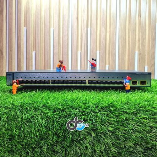 Jual Switch Cisco Catalyst 3750 series 24 Port WS-C3750-24FS-S - Kab ...