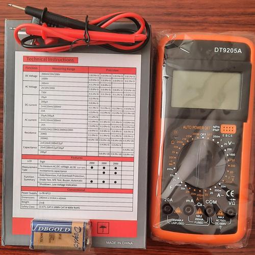 Jual Digital multimeter tester alat test listrik cathodic - Jakarta ...