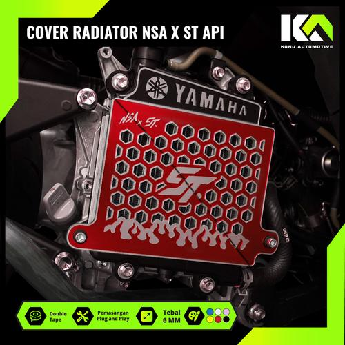 Jual NSA X ST Cover Radiator Type 1 API Speedtuning Vario PCX NMAX ...