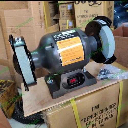 Jual Mesin Gerinda duduk 10"3 phase BENCH GRINDER tjap mata - Jakarta ...
