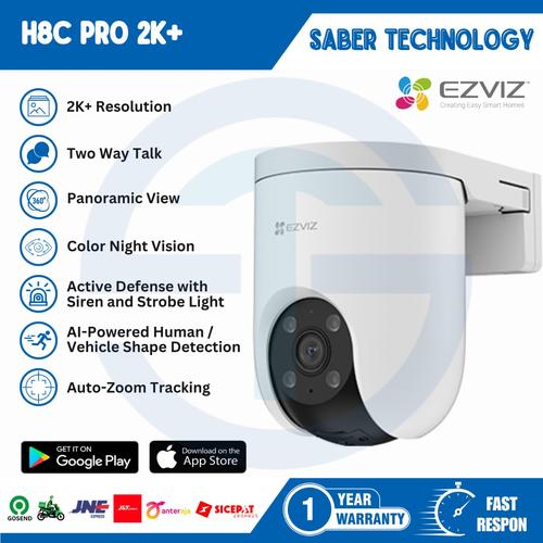 Jual EZVIZ H8C Pro 2K+ 4MP Smart Home Wifi IP Camera CCTV Outdoor Pan ...