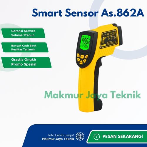 Jual Infrared Thermometer Sertifikat Kalibrasi Smart Sensor AS862A Gun ...