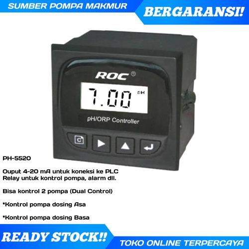 Jual pH Controller / Monitor / Transmitter PH/ORP-5520 -- ROC - Jakarta ...