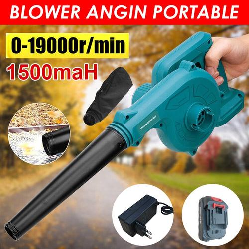 Jual Mesin Blower Angin Tangan Portable Baterai 2in1 / Cordless Blower ...