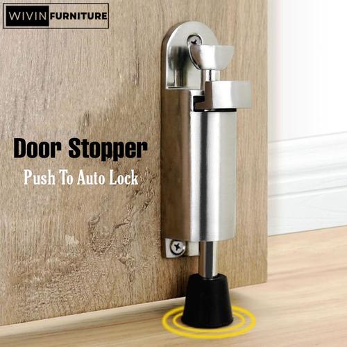 Promo Door Stopper Pintu Model Injak Kecil Stainless Steel Penahan ...