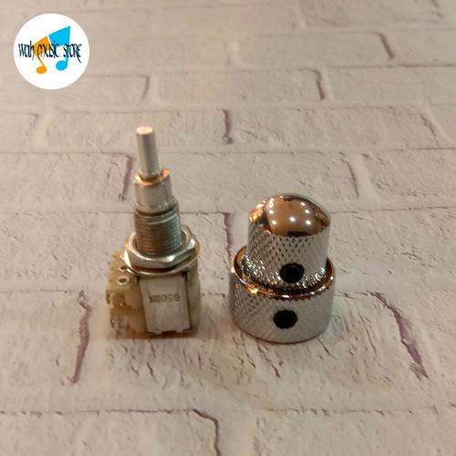 Jual dual potensio concentric stacked alpha SW 11 B500K dengan knob ...