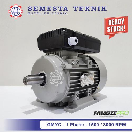 Jual Famoze Pro GMYC Dinamo 1 Phase 2 HP 3000 RPM 2 POLE Electric Motor 2 PK 1.5 KW - Single ...