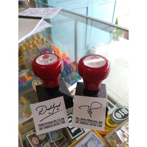 Jual STEMPEL NAMA DAN TANDA TANGAN - PARAF - Jakarta Pusat - SCREDIBLE ...