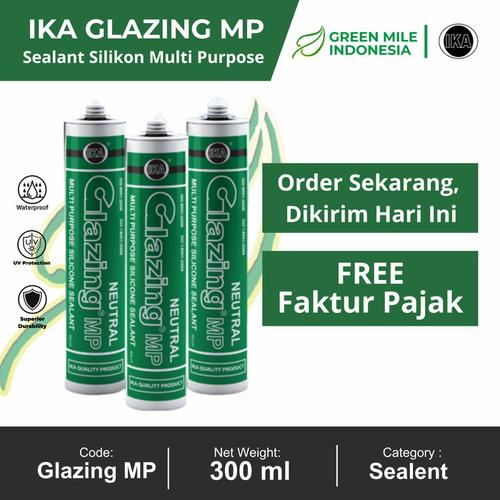 Jual Glazing MP Green (Clear 300 ml Neutral) Silicone Sealant Silikon ...