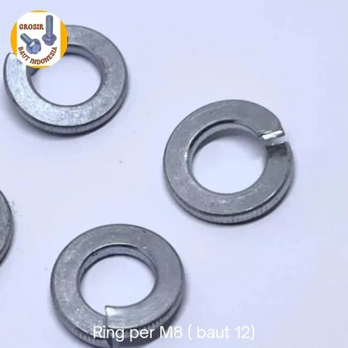 Jual Ring Per M8 Galvanis / spring washer 8mm - Kota Bekasi - grosir ...
