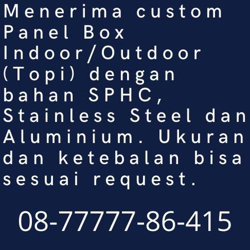 Jual Box Panel Stainless Indoor Doff 600x500x200 mm 60x50x20 cm ...