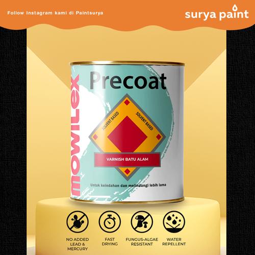Jual Cat Varnish Batu Alam Mowilex Varnish Warna Hitam / Black Ukuran 1 ...