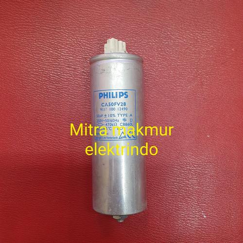 Jual capasitor 50uf philipss / capasitor 50mikro philip / capasitor ...