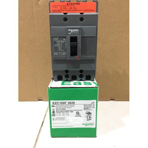 Jual Mccb Ezc100f 3pole 20a 10ka 415vac Ezc100f 3p 20a Jakarta Barat