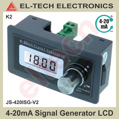 Jual 4-20mA 4 20 mA Current Loop Signal Generator DC Transmitter LCD LED - Kota Surabaya ...