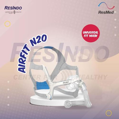 Jual Alat Pernafasan Airfit N20 Nasal Cpap Mask Resmed - Masker Cpap Set Lengkap - M - Jakarta ...