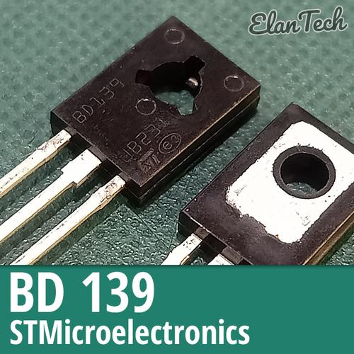 Jual Transistor BD139 Original ST NPN Low Voltage Transistors BD-139 Elantech - Jakarta Pusat ...
