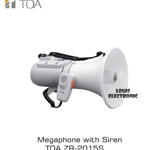 Jual TOA MEGAPHONE SIRINE ZR-2015S ORIGINAL TOA SPEAKER MEGAPHONE ...
