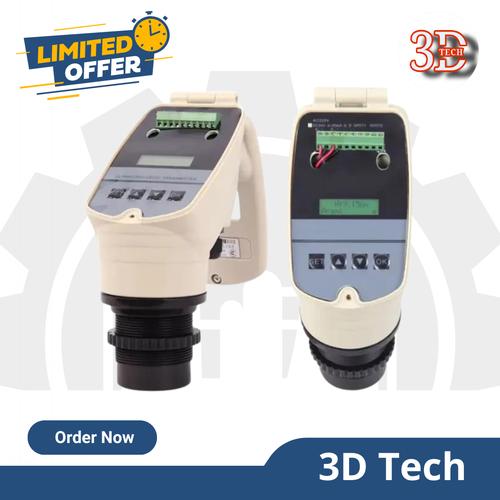 Jual Ultrasonic Level Meter 4-20mA 24V 0-10m Water Flow Tester Gauge ...