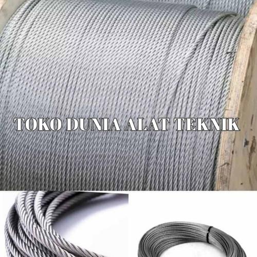 Jual Promo Kawat Sling Baja Galvanis 8 mm Tali Seling Wire Rope - Jakarta Utara - Toko Dunia ...