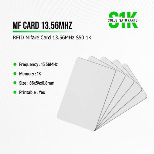 Jual Kartu RFID 13.56MHz 1K S50 ISO 14443A NFC Card - Kota Tangerang ...