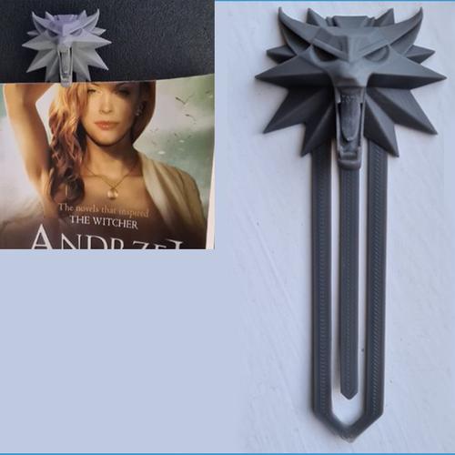 Jual Witcher Bookmark Pembatas Buku Novel estetik bentuk 3d pembatas ...