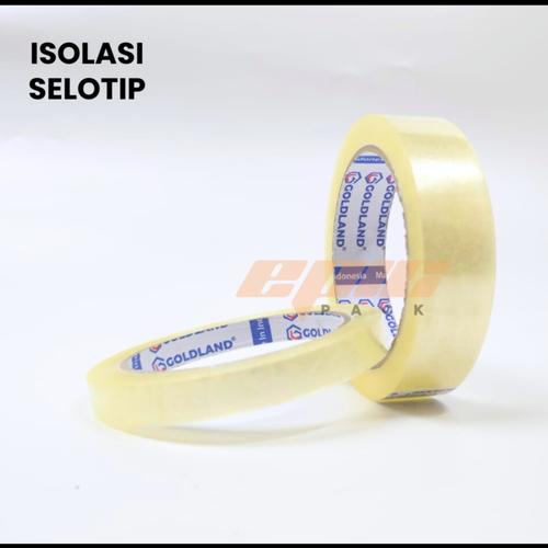 Jual Isolasi 50 Yard / Solatip 1/2 nch dan 1inch / Lakban Kecil ...