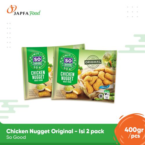 Promo So Good Chicken Nugget / Naget Ayam Original 400gr - Isi 2 pack ...