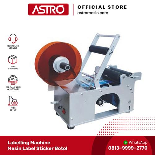Jual Mesin Labeling Sticker Botol Bulat Semi-Otomatis Atau Labelling Machine MT-50 - Jakarta ...