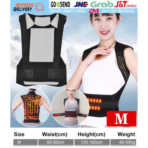 Jual Tourmaline Alat Terapi Pinggang Magnetic SABUK KORSET TERAPI ...