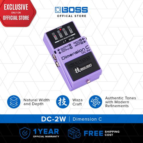 Promo BOSS Dimension-C Waza Craft DC-2W Pedal Efek Stompbox Cicil 0% 3x ...