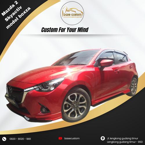Jual PROMO..!Bodykit Mazda 2 Skyactiv : Model Boxza! - Dengan Wing ...