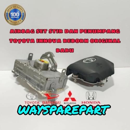 Jual airbag air bag set stir setir penumpang Toyota Innova reborn ...