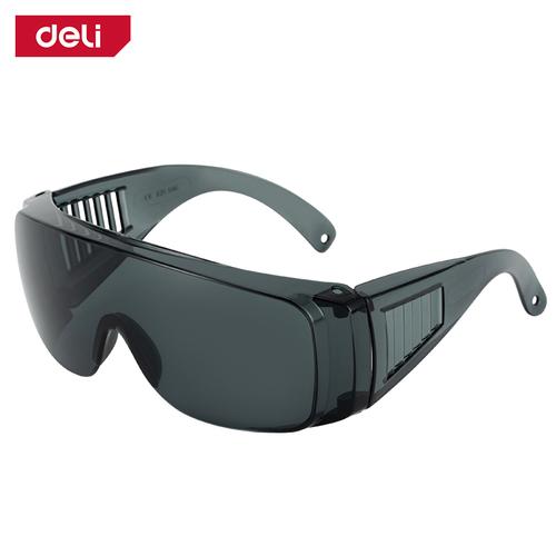 Promo Deli Kacamata Safety Goggles Hitam Besar dan Kuat DL23902 - Kab ...