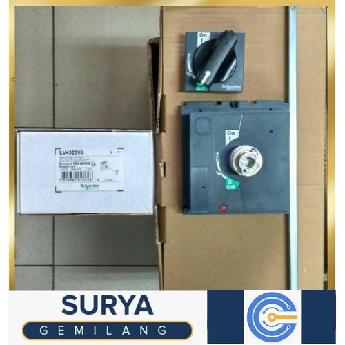 Jual SCHNEIDER MCCB extended rotary handle extension LV432598 nsx 400a ...