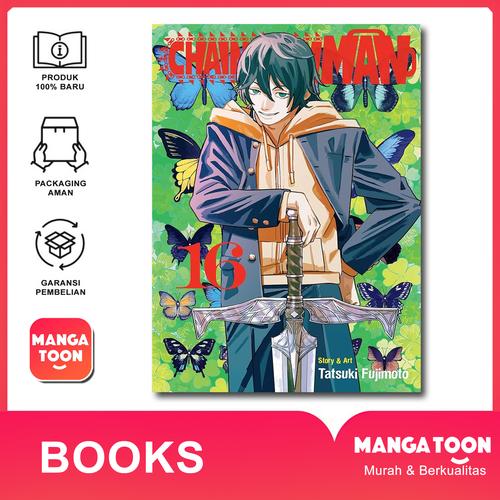 Jual Chainsaw Man, Vol. 16 by Tatsuki Fujimoto - MangaToon - Kota Depok ...