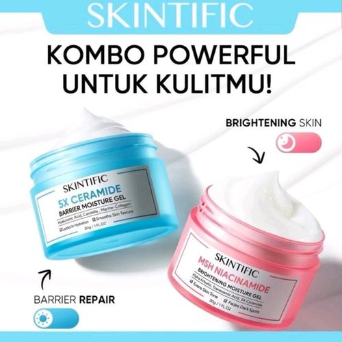 Jual SKINTIFIC - 5X Ceramide Barrier Repair Moisturize Gel Moisturizer ...