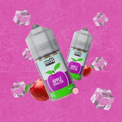 Jual Reds Apple Iced 30ml - Salt Liquid by 7daze USA - Iced Slapple ...