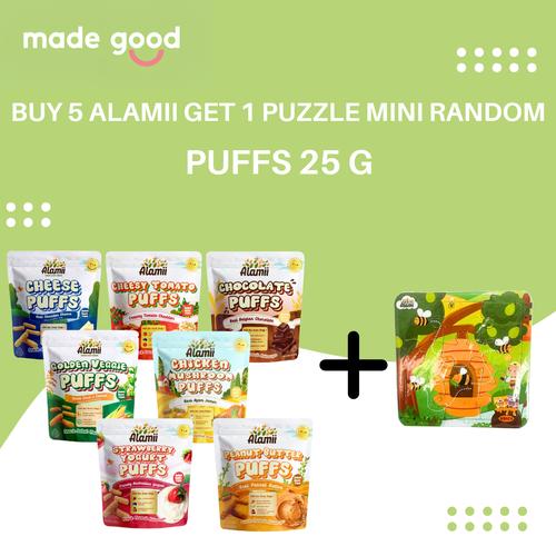 Jual Alamii Puff 25G Strawberry Peanut Butter Golden Veggie Cheese ...